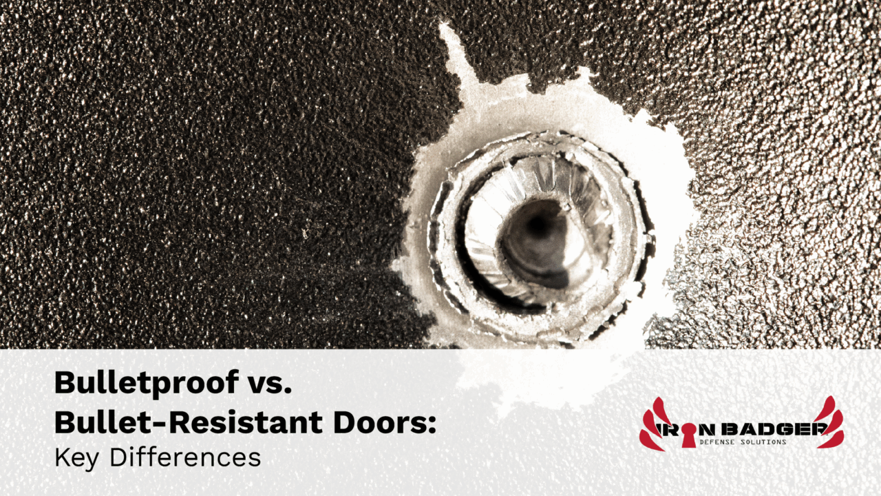 Bulletproof vs. Bullet-Resistant Doors: Key Differences